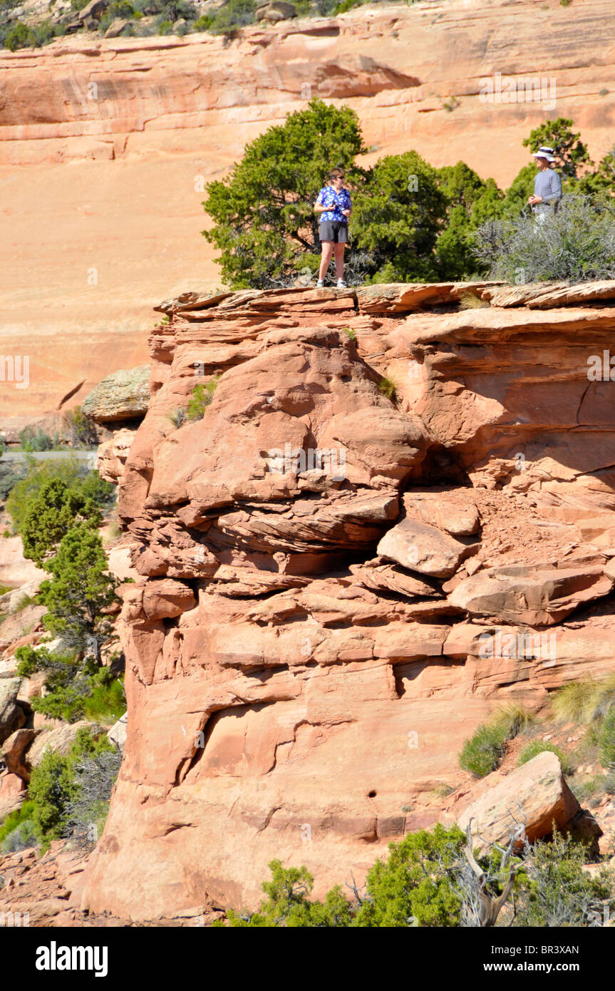 Grandview Point Colorado National Monument Grand Junction Stock Photo ... Grandview Point Colorado National Monument Grand Junction Stock Photo ...
