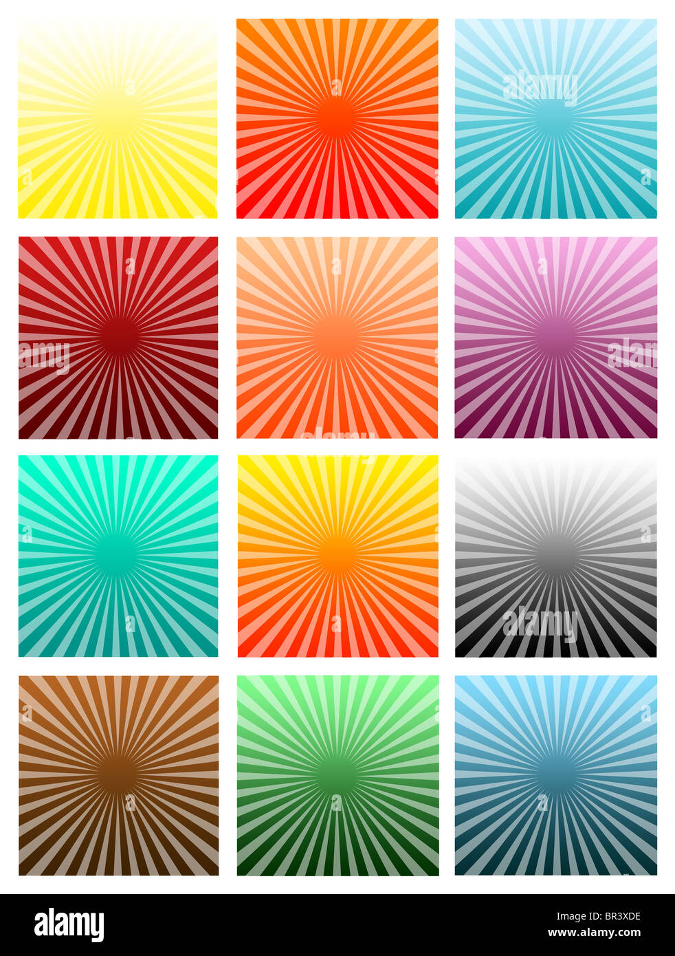 Colorful image with sun beam texture on background Stock Photo - Alamy