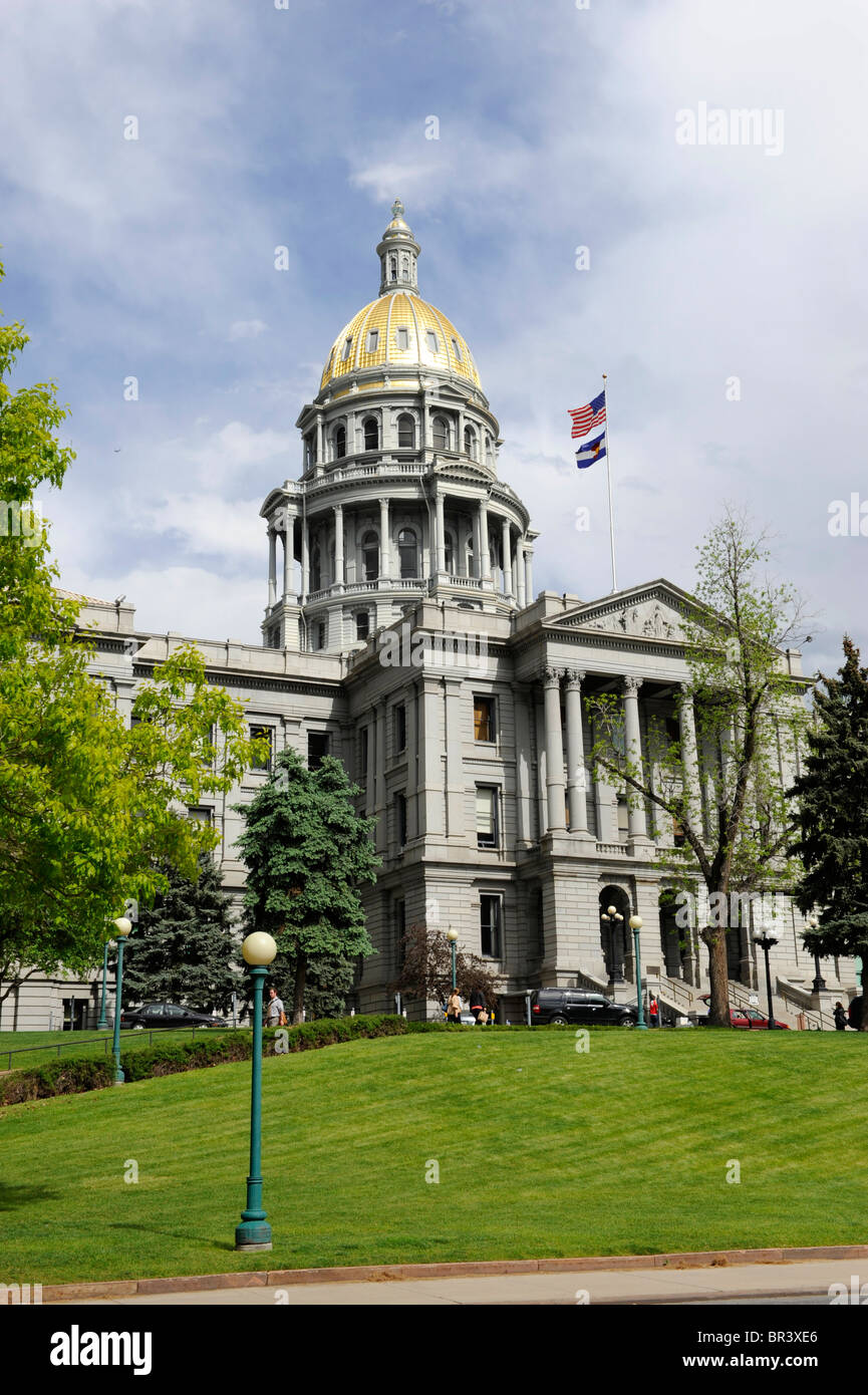 State Capitol Building Denver Colorado Stock Photo - Alamy