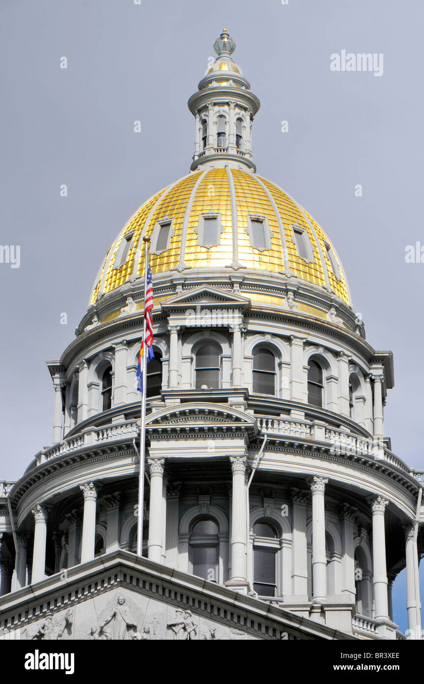 State Capitol Building Denver Colorado Stock Photo - Alamy