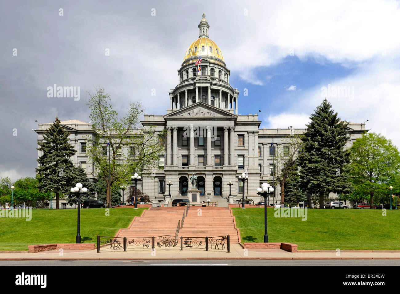 State Capitol Building Denver Colorado Stock Photo - Alamy