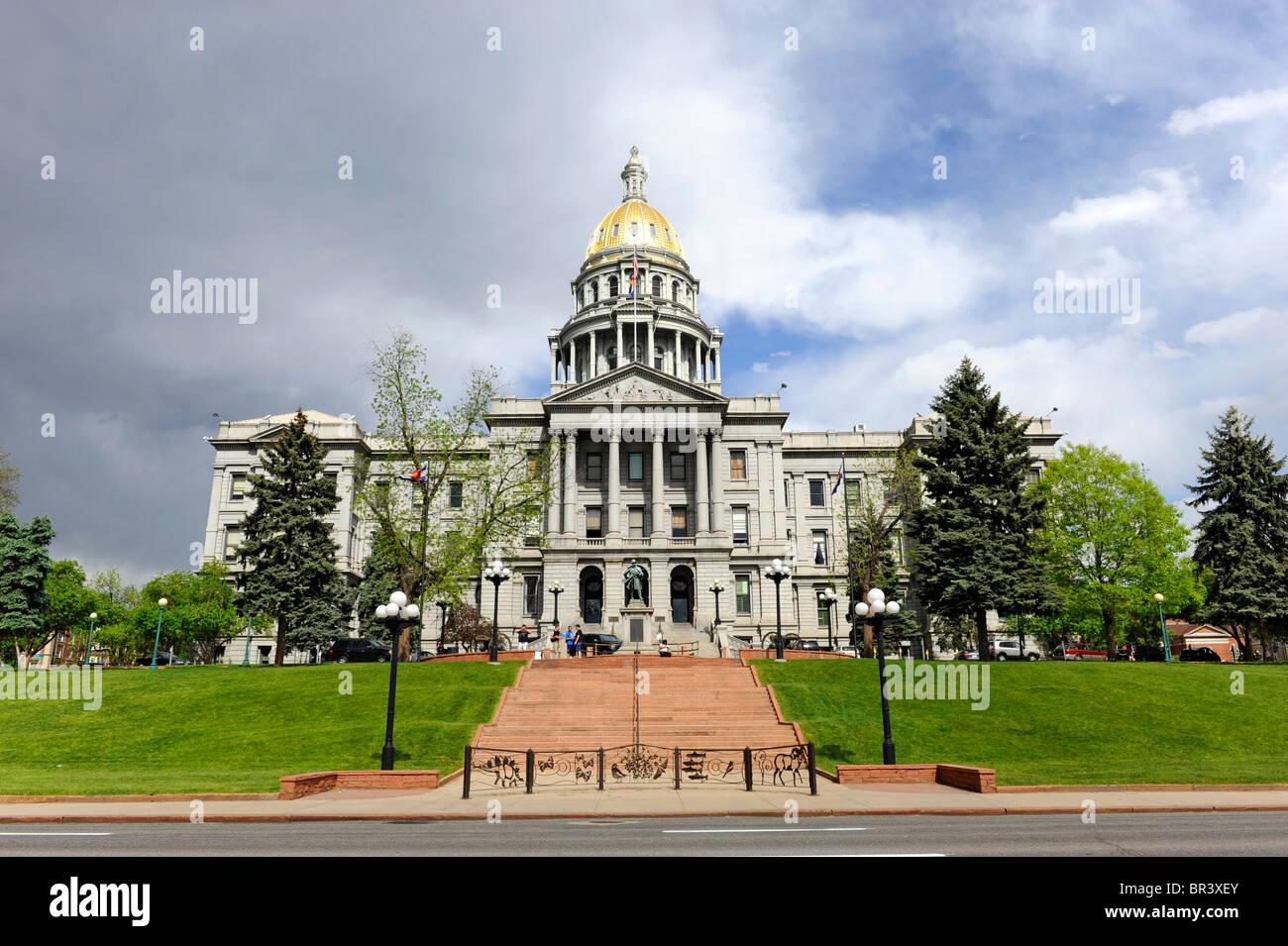 State Capitol Building Denver Colorado Stock Photo - Alamy