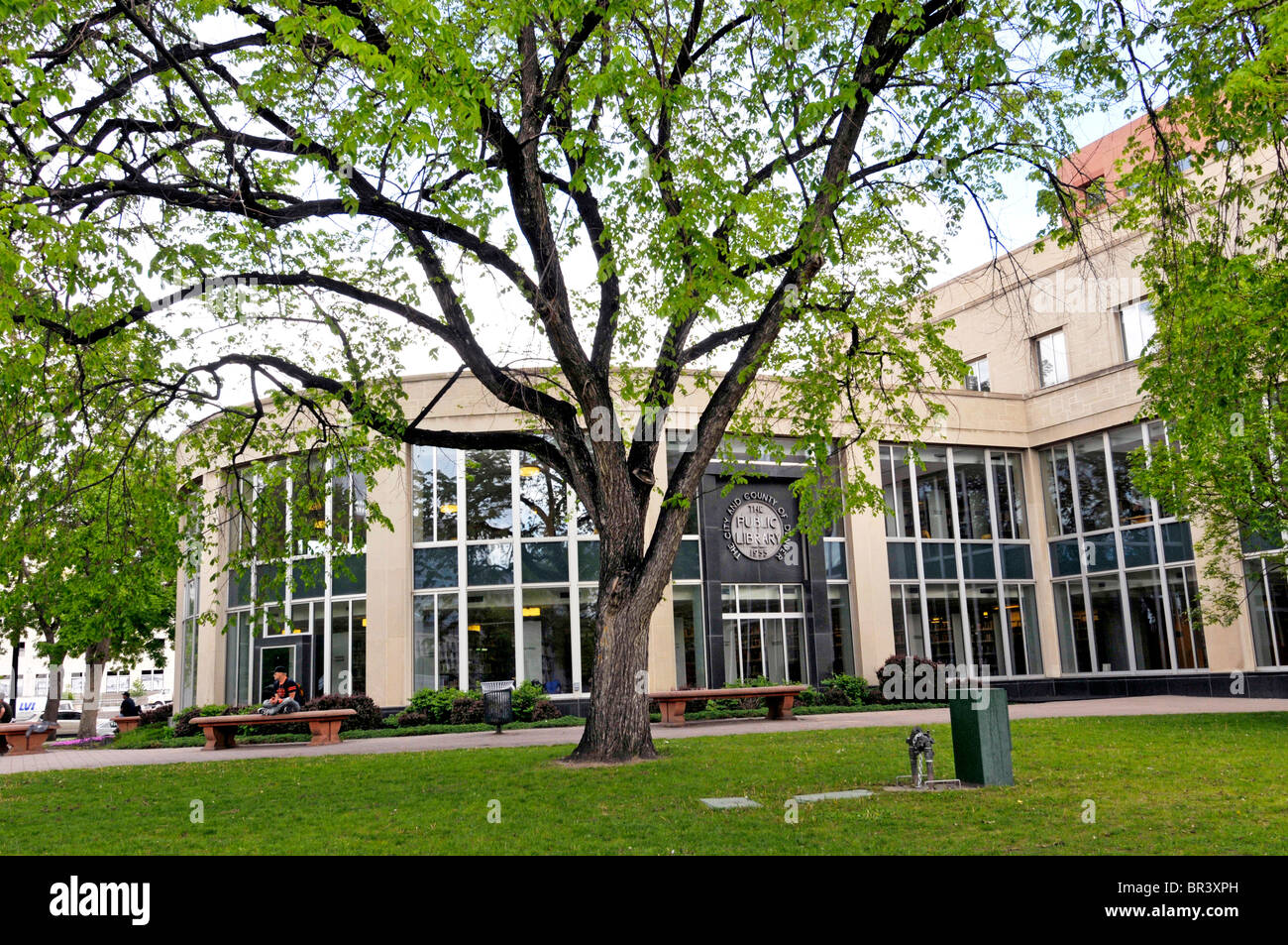 Denver Public Library Colorado Stock Photo - Alamy