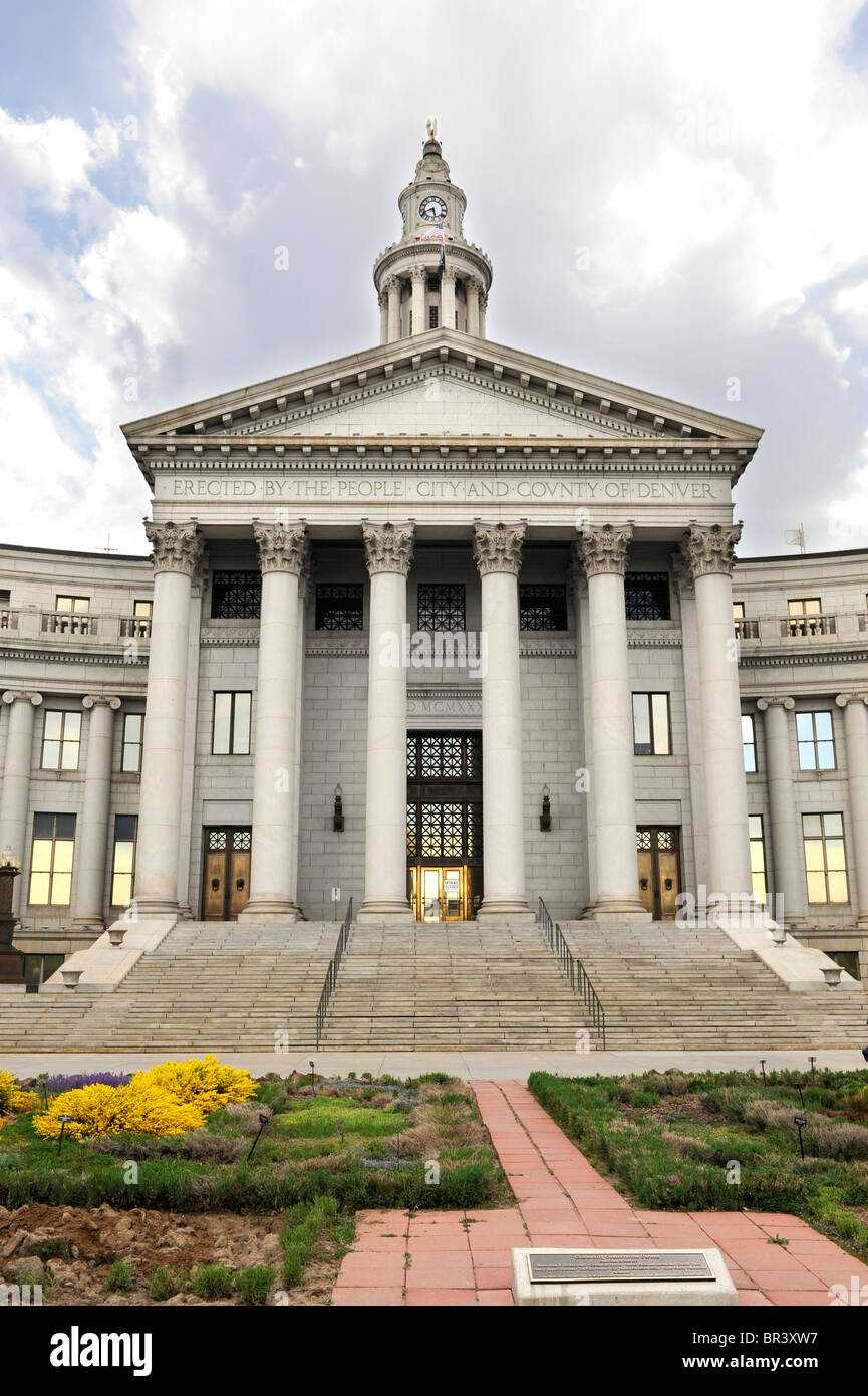 Denver City County Building Colorado Stock Photo - Alamy