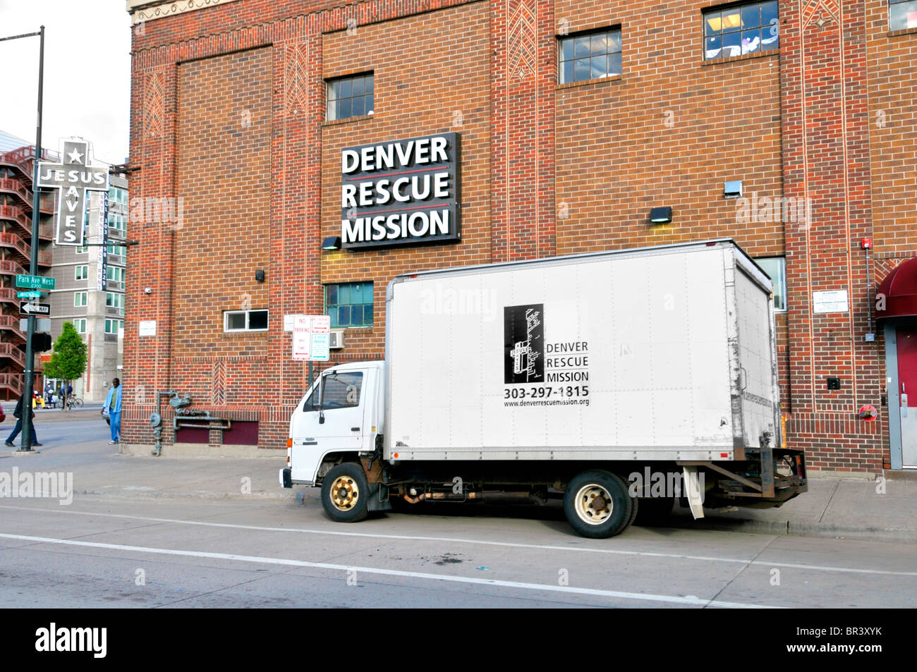 Denver Rescue Mission Denver Colorado Stock Photo - Alamy