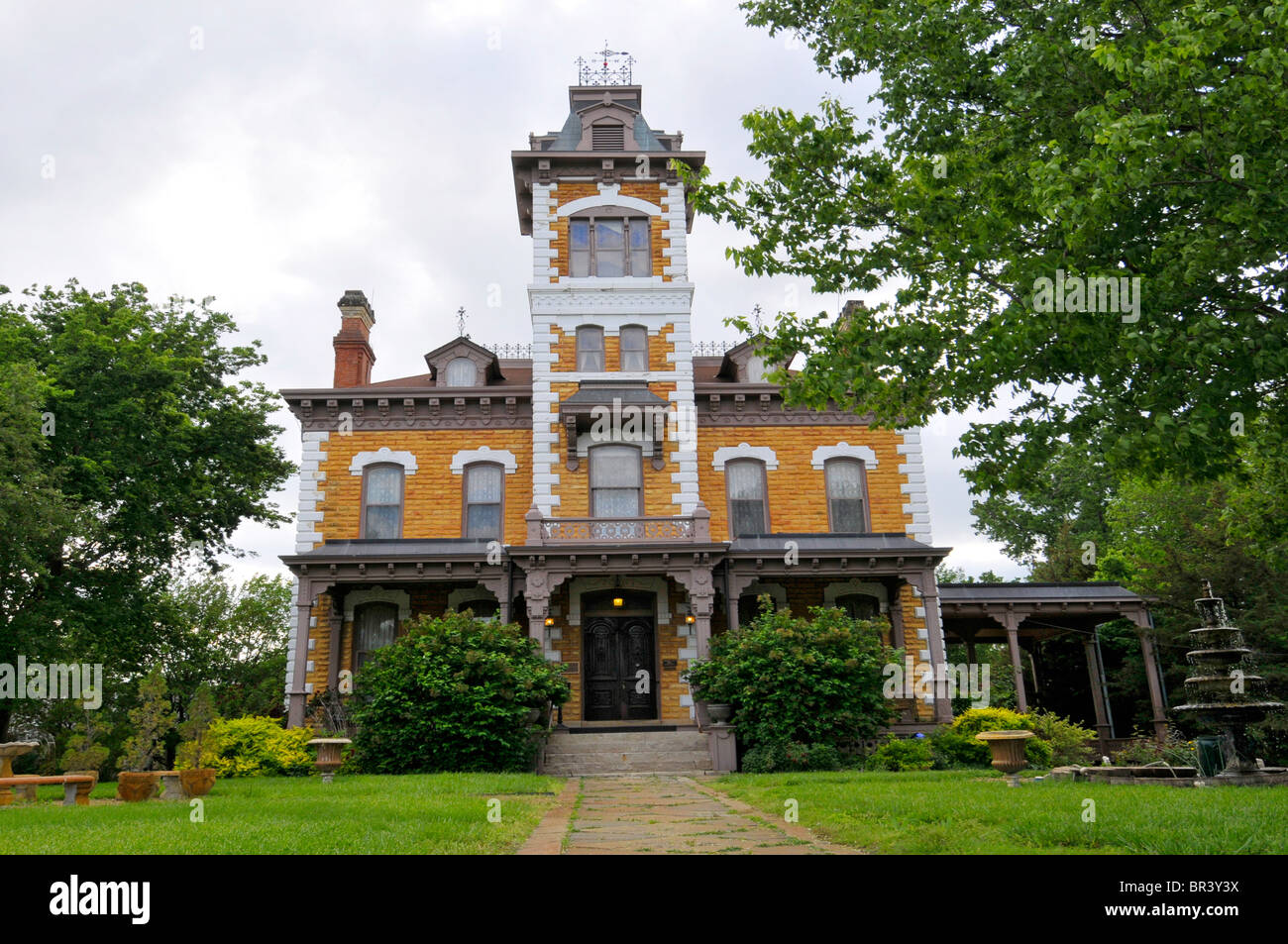 Lebold Mansion Abilene Kansas Stock Photo - Alamy
