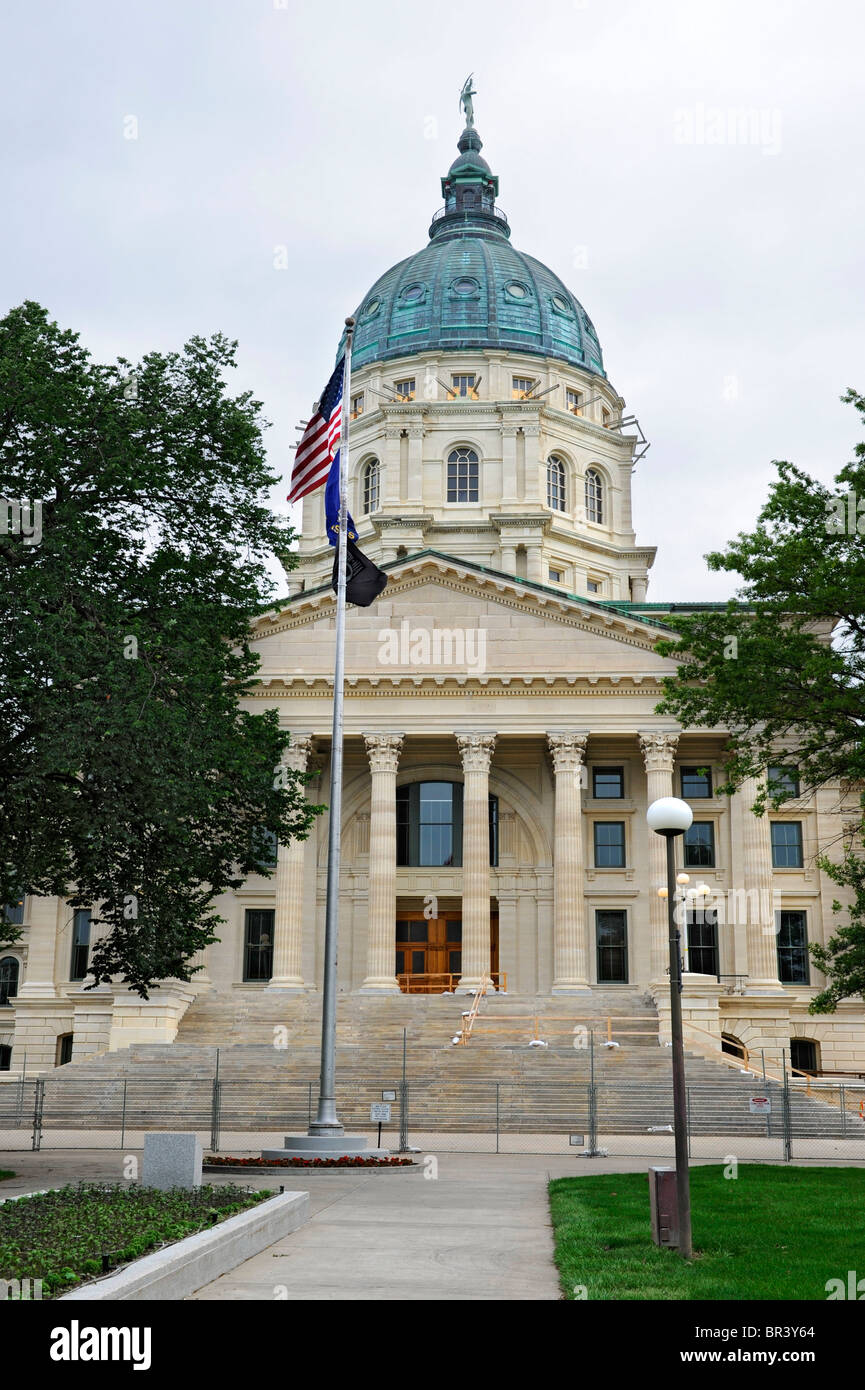 State Capitol Building Topeka Kansas Stock Photo - Alamy