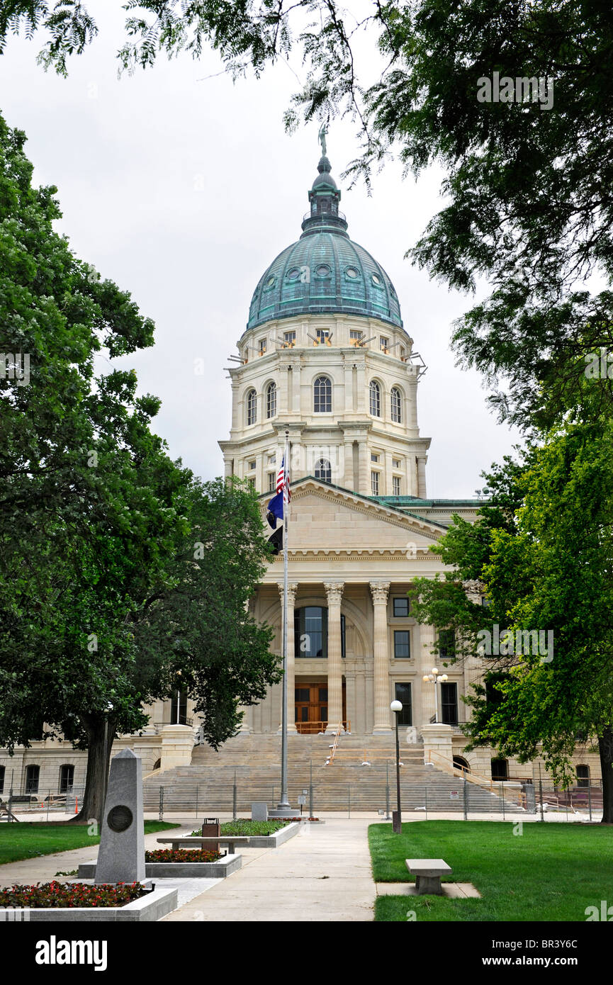 State Capitol Building Topeka Kansas Stock Photo - Alamy