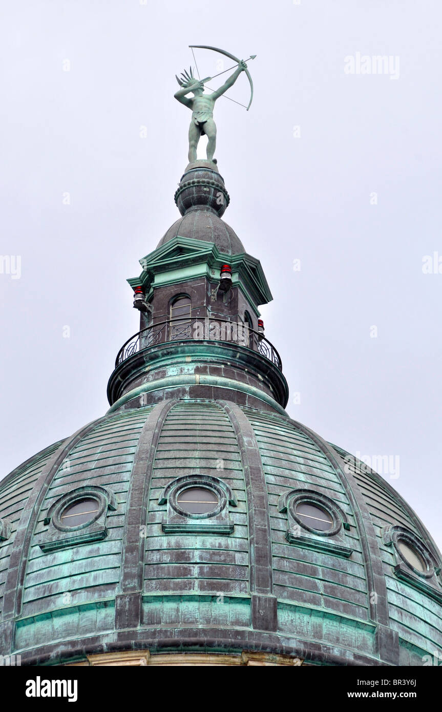 State Capitol Building Dome Topeka Kansas Stock Photo - Alamy