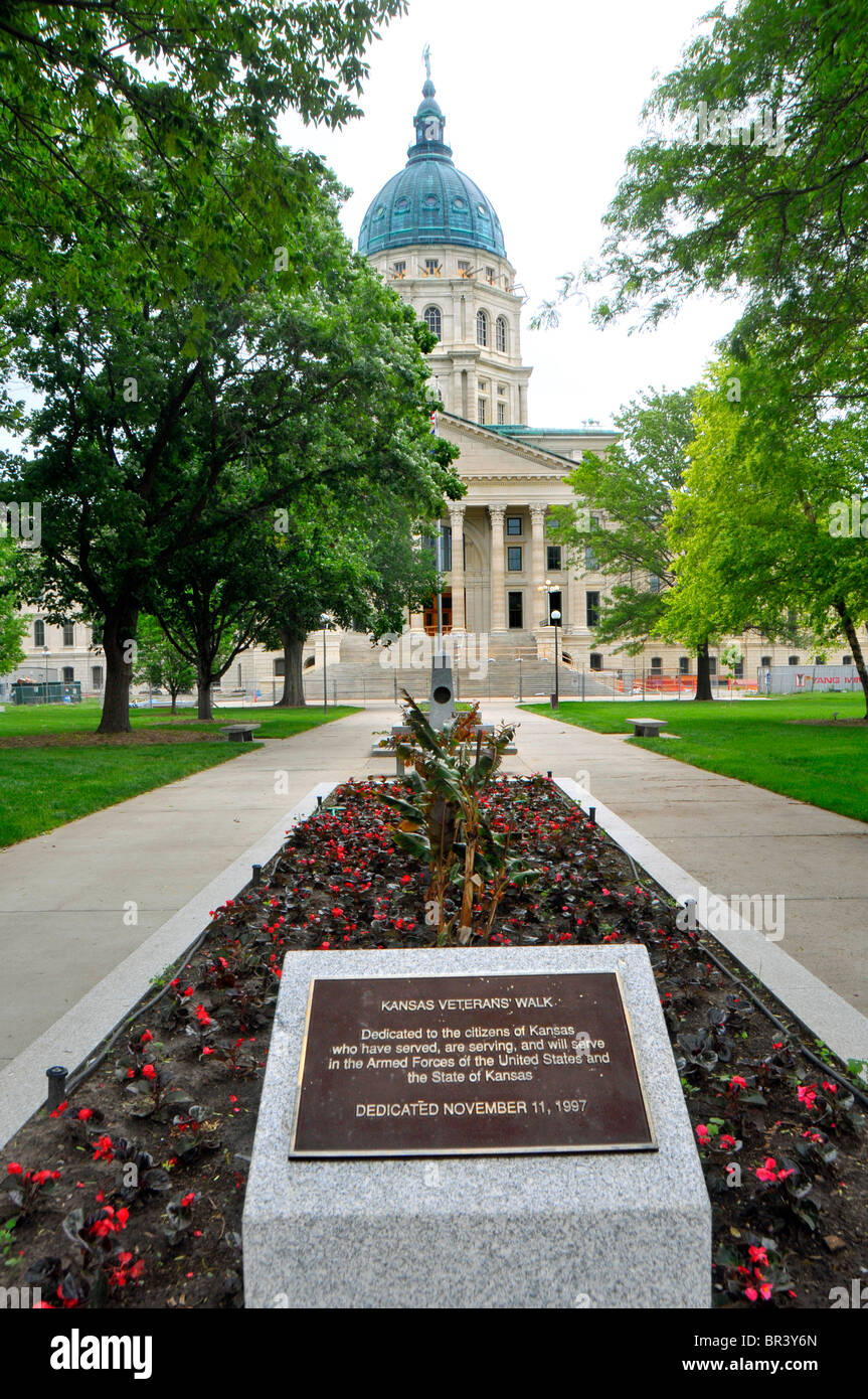 State Capitol Building Topeka Kansas Stock Photo - Alamy