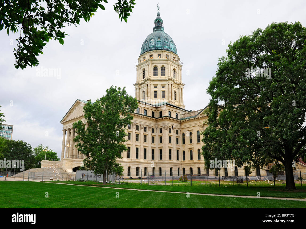State Capitol Building Topeka Kansas Stock Photo - Alamy
