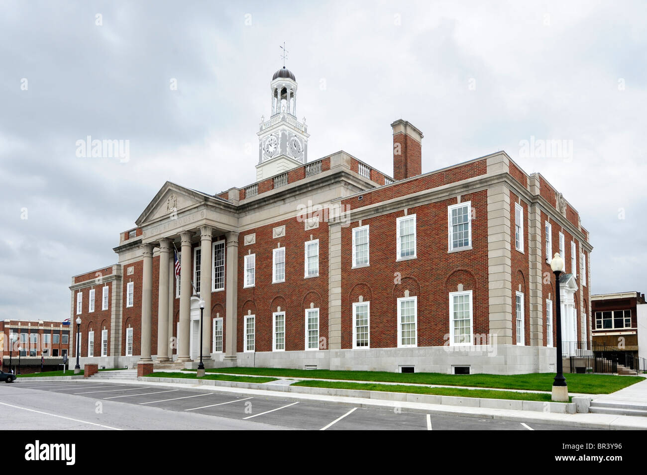 Historic Courthouse Harry S Truman Downtown Independence Missouri Stock ...