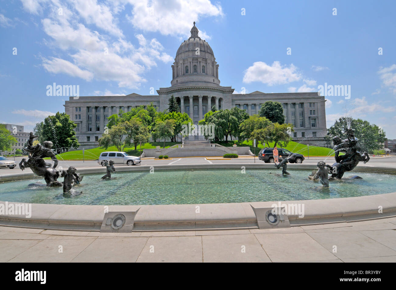 Marbois and Fountain of Centaurs State Capitol Jefferson City Missouri ...