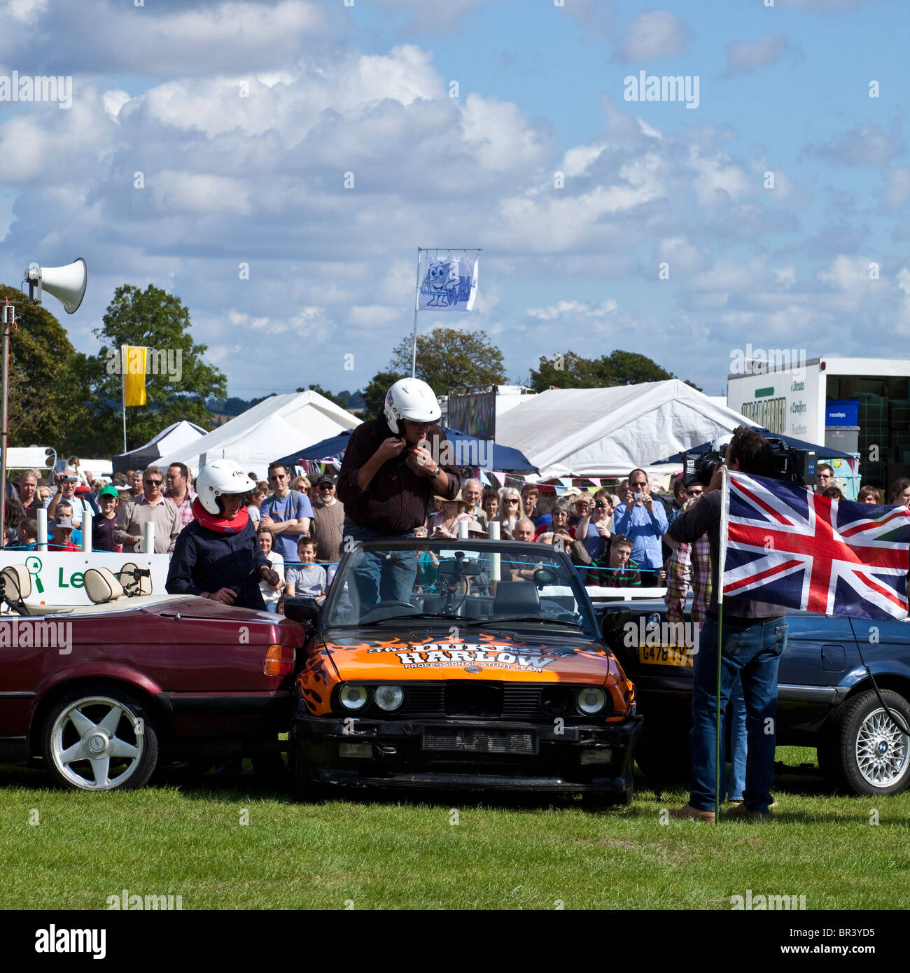 Jeremy Clarkson & Richard Hammond Stock Photo - Alamy