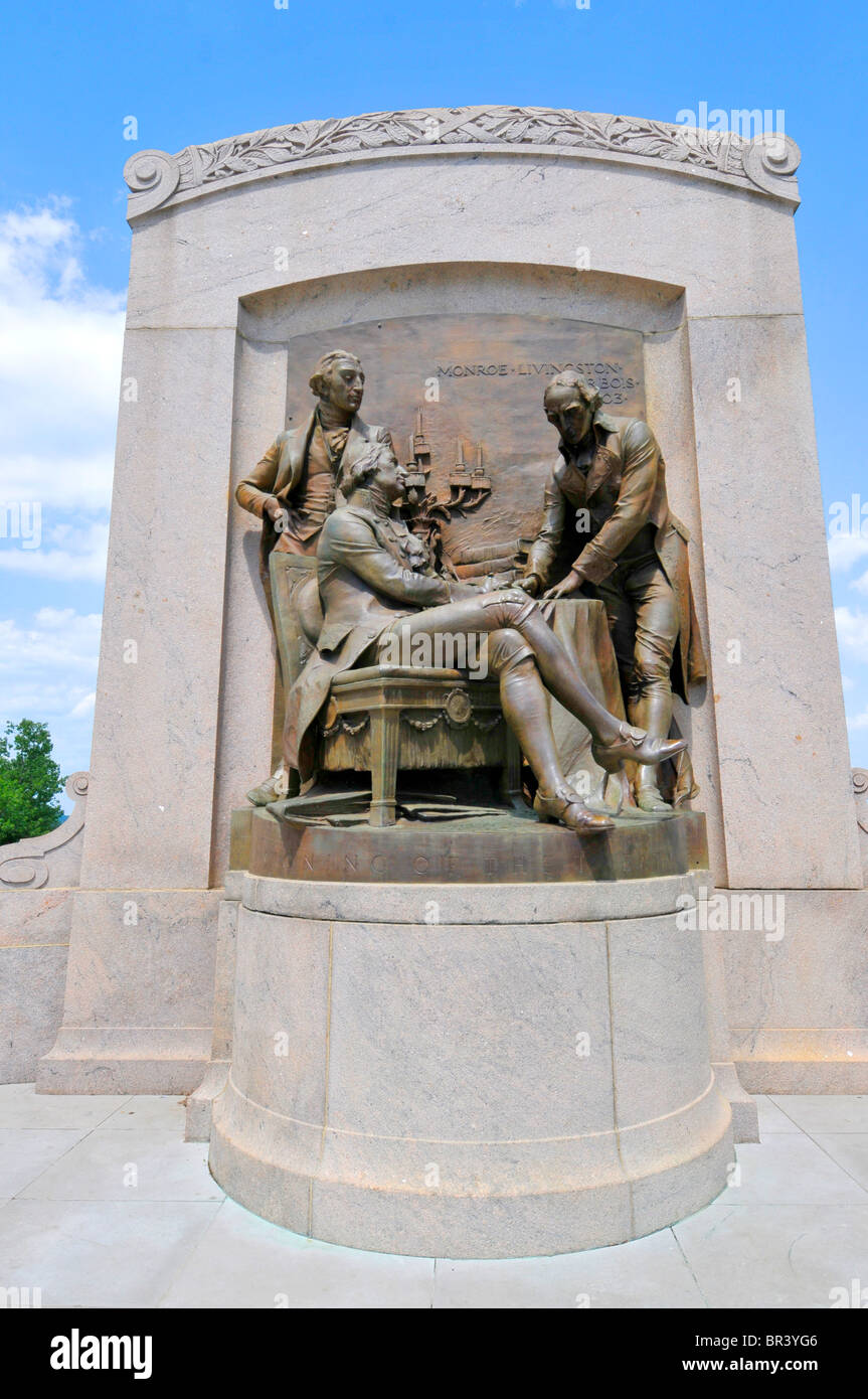 Founding Fathers Statue State Capitol Jefferson City Missouri Stock ...