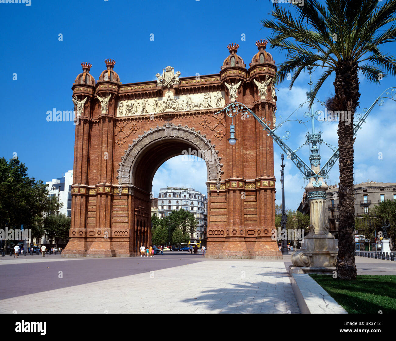 Barcelona - Arc de Triomf (1888 Stock Photo - Alamy
