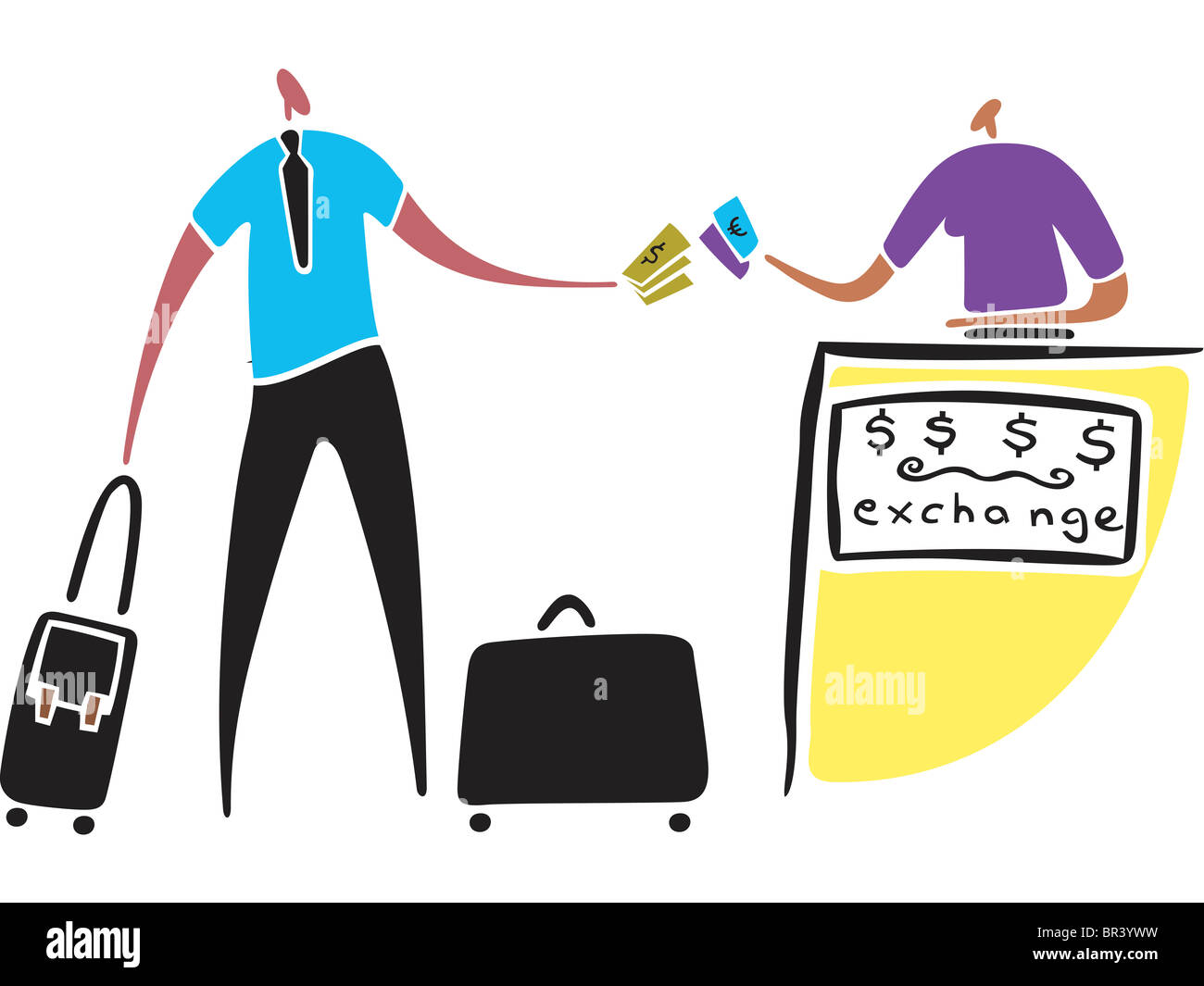 Foreign exchange artwork hi-res stock photography and images - Alamy