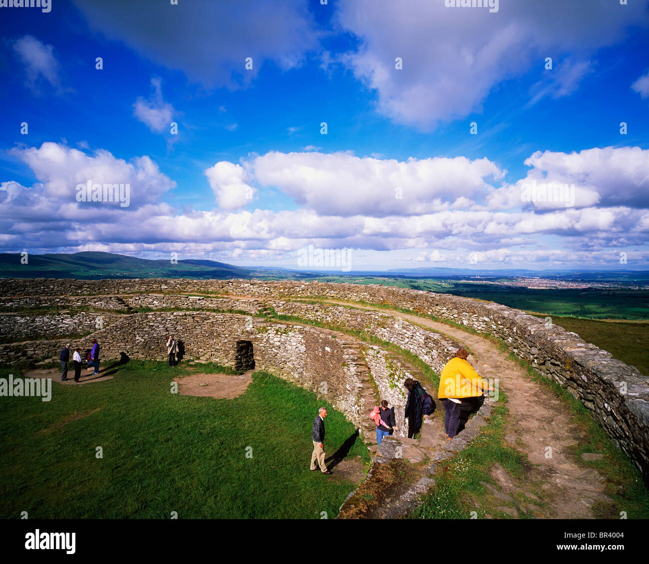 Co Donegal, Ireland, Grianan Of Aileach Stock Photo - Alamy
