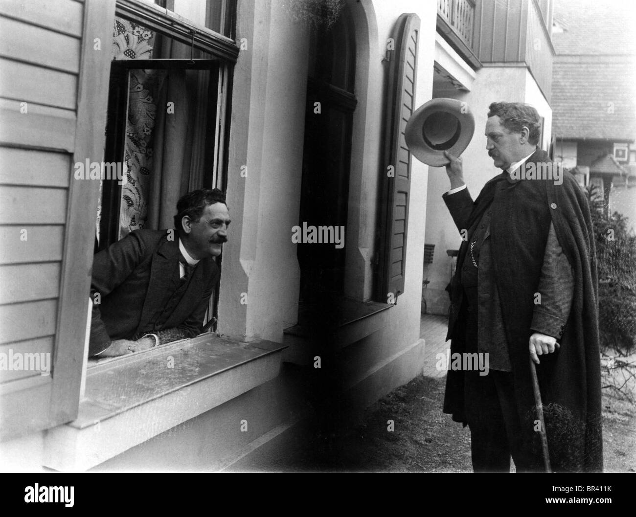 Historical image, neighbours, ca. 1917 Stock Photo - Alamy
