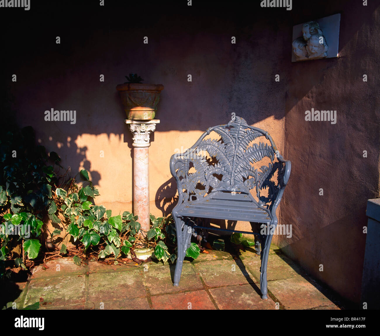 Cork, Co Cork, Ireland, Glanmire, Lakemount Gardens, Summerhouse Stock ...