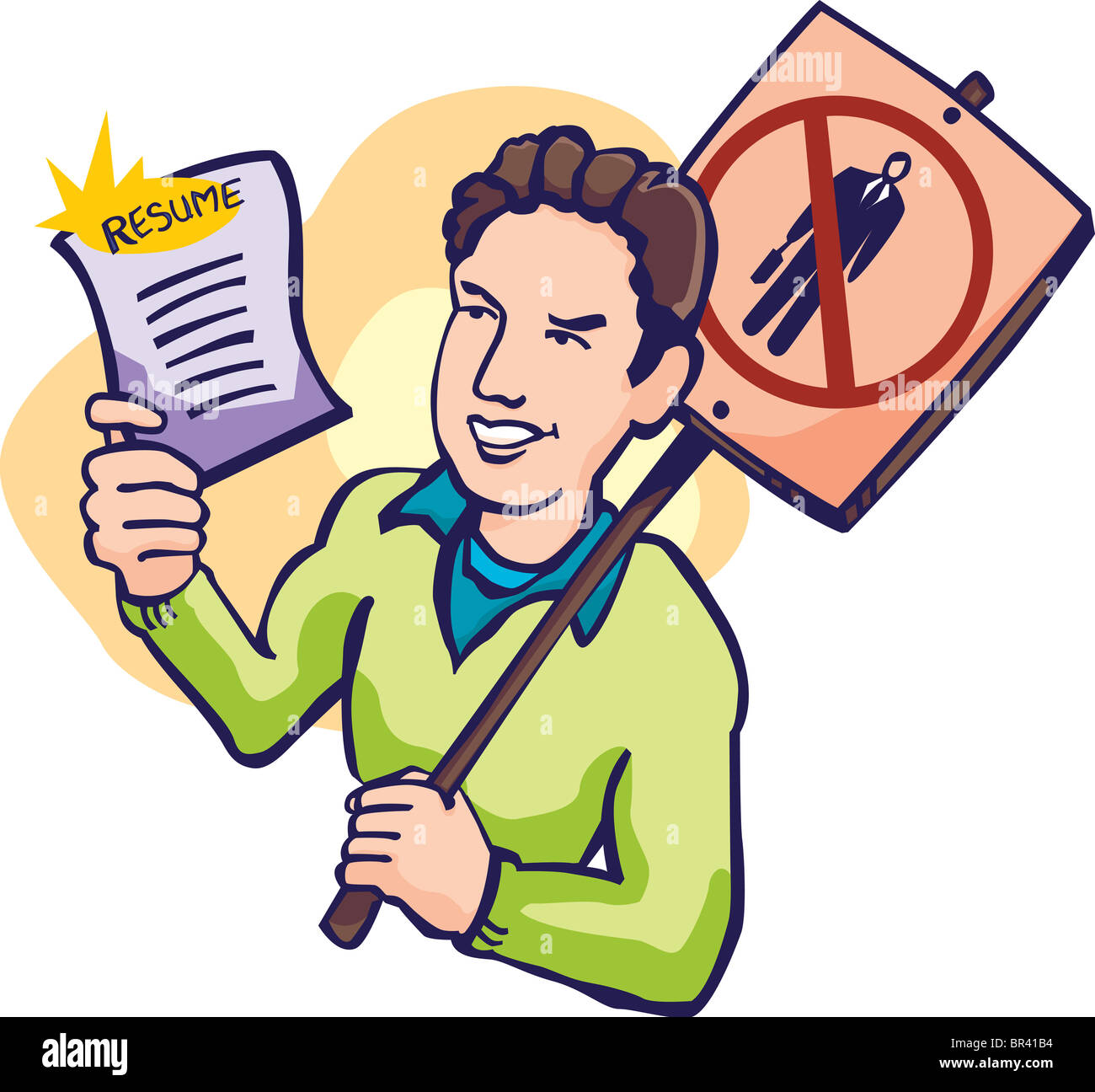 Picketing signs hi-res stock photography and images - Alamy