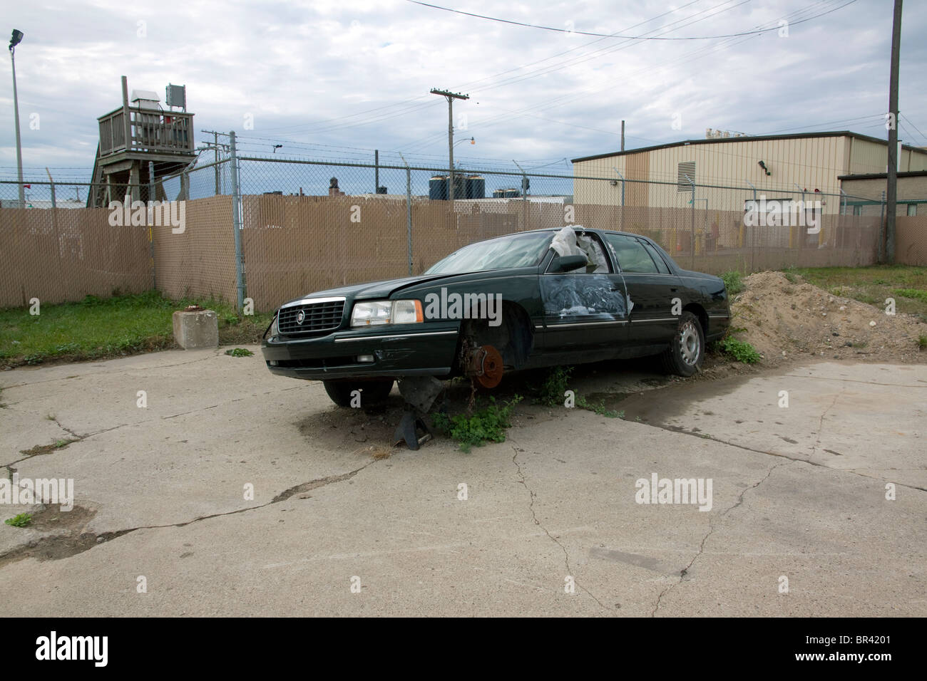 Detroit poverty car hi-res stock photography and images - Alamy