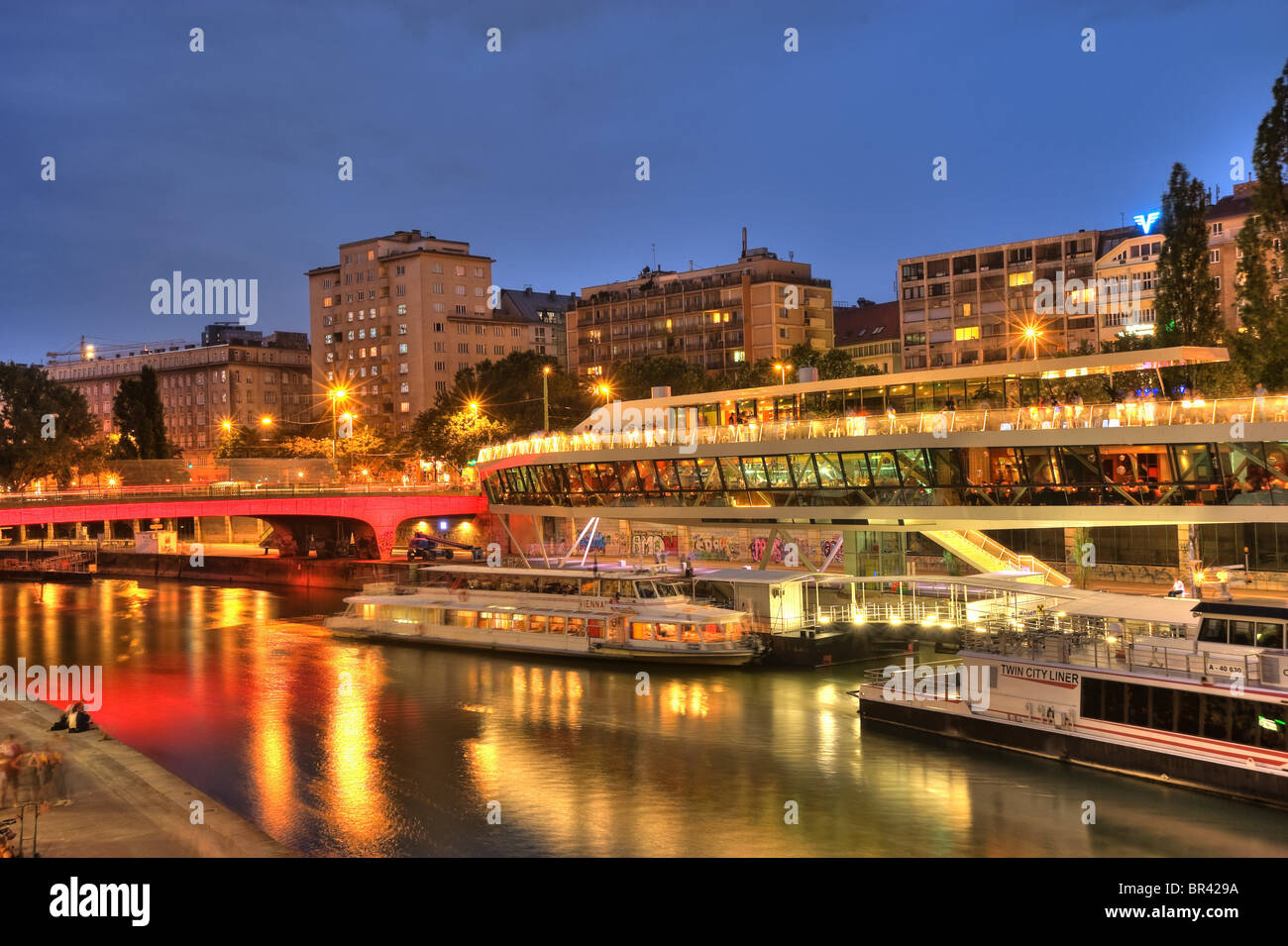 Fluss donaukanal donaukanal hi-res stock photography and images - Alamy