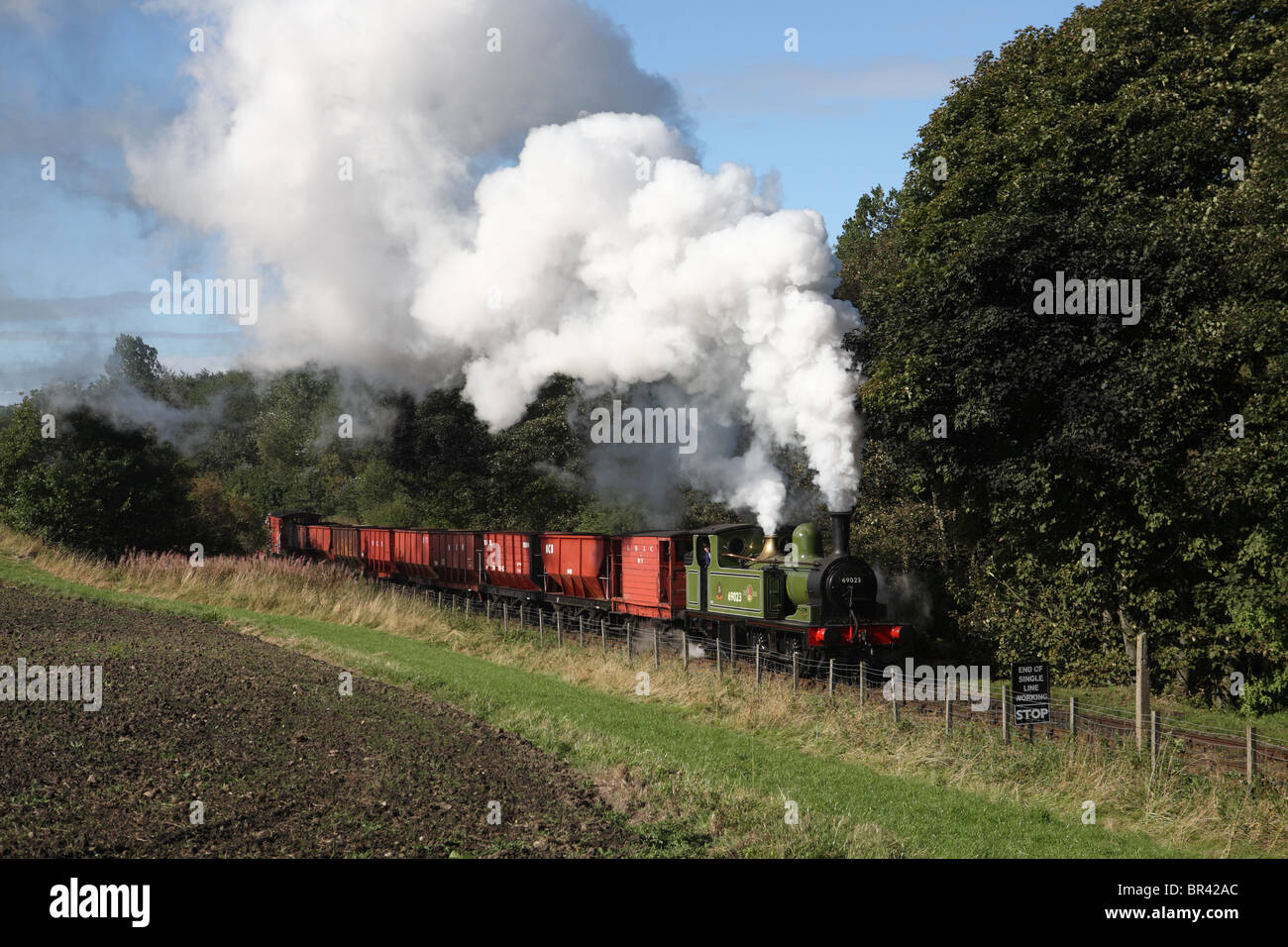 Tanfield railway steam engine High Resolution Stock Photography and ...