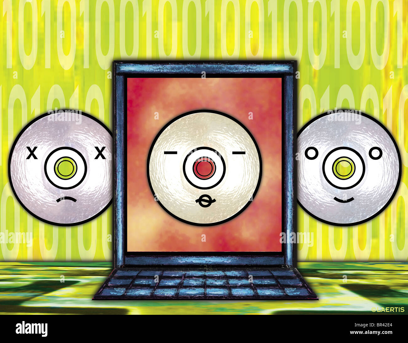 Three discs hi-res stock photography and images - Alamy