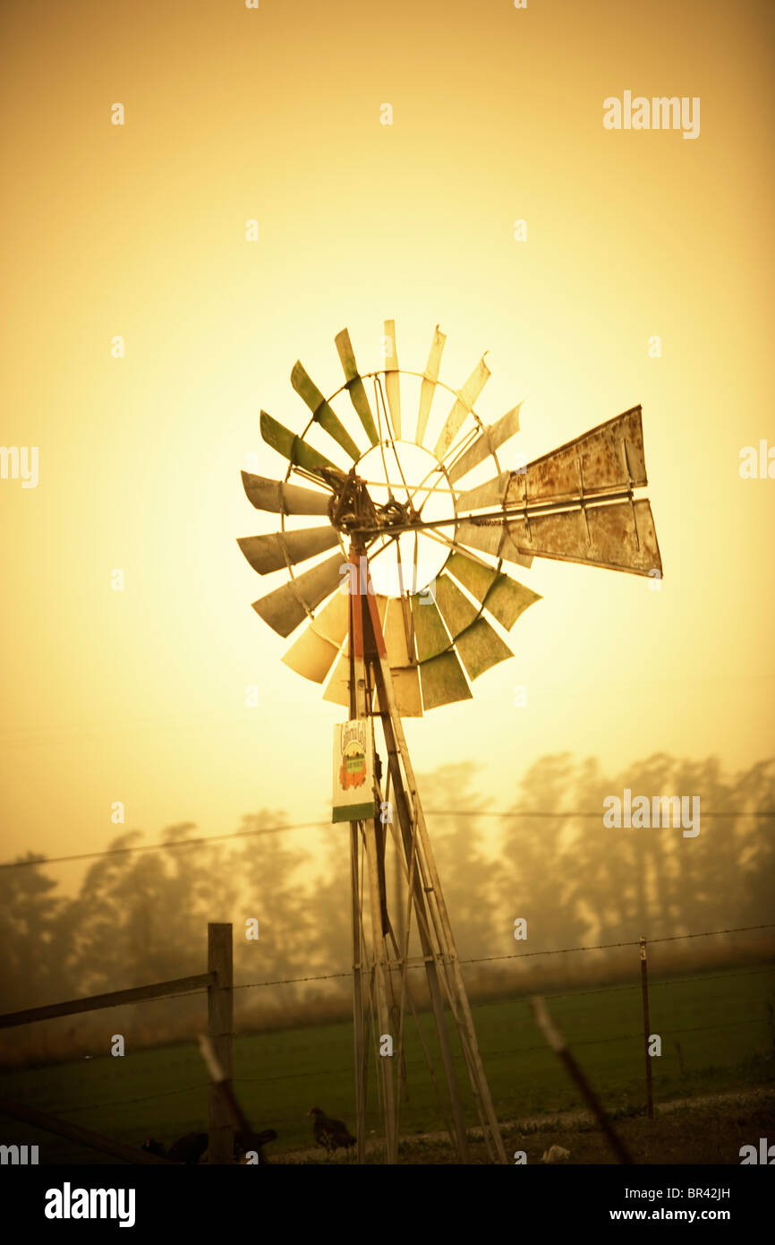 Old windmill in the country Stock Photo - Alamy