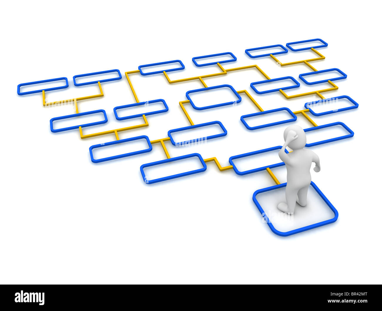 Mind diagram Cut Out Stock Images & Pictures - Alamy