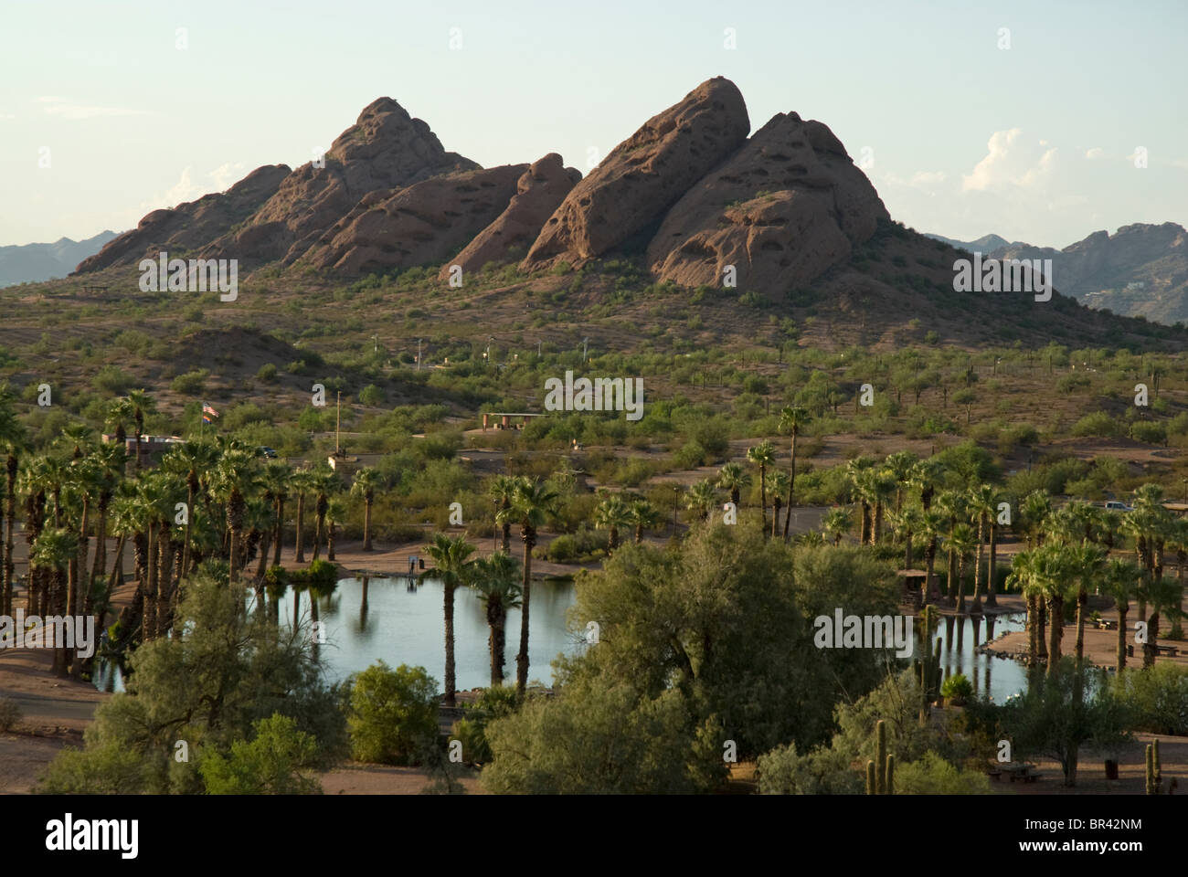 Papago Park in Phoenix and Tempe, Arizona, USA Stock Photo - Alamy