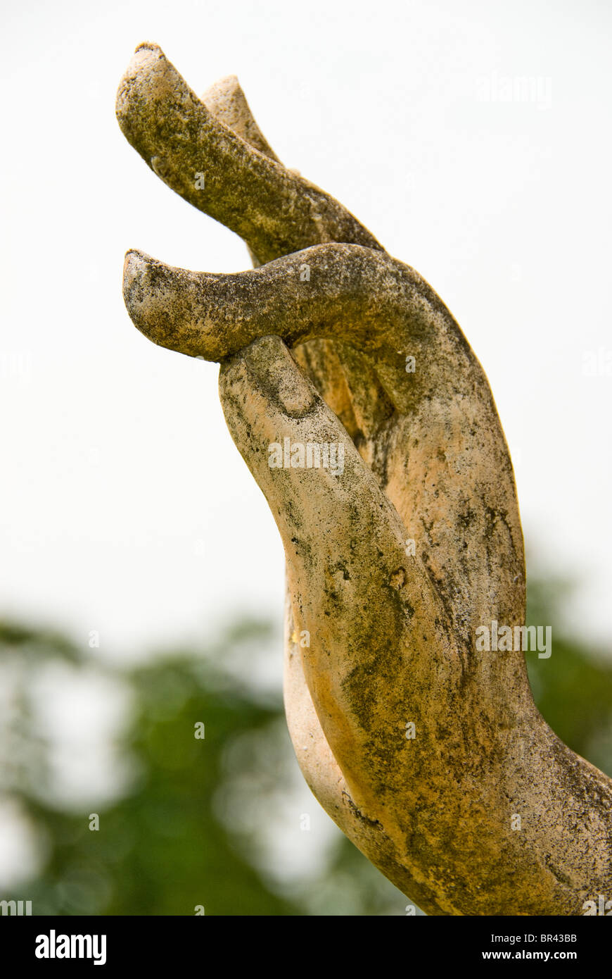 Hand of a Buddha statue in Bangkok, Thailand Stock Photo - Alamy