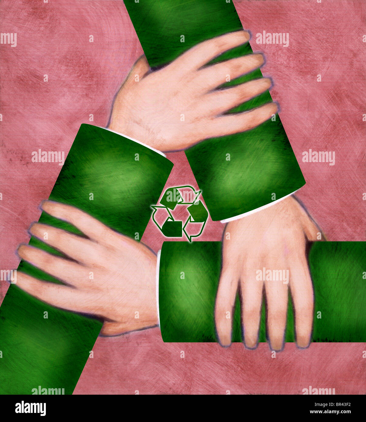 Arms linked hi-res stock photography and images - Alamy