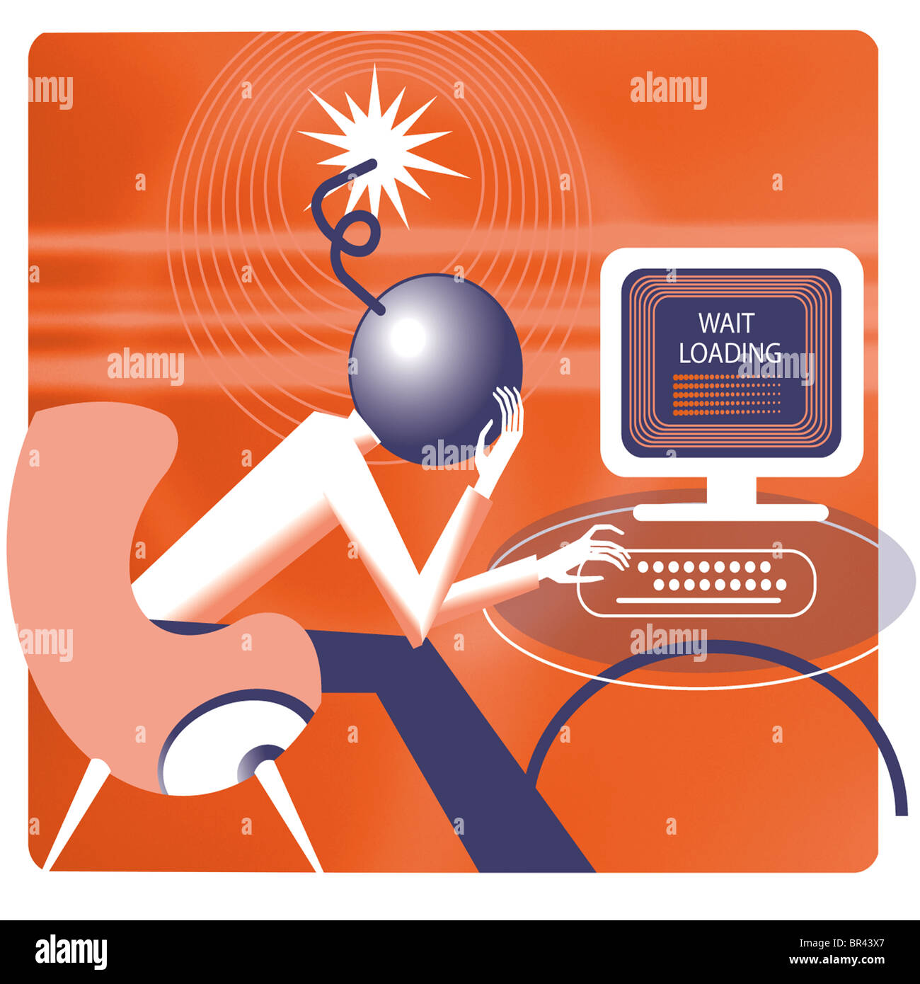 Loading screen loading time hi-res stock photography and images - Alamy