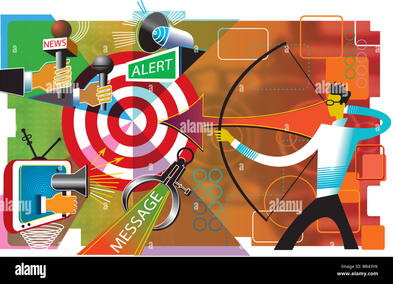 News story graphic hi-res stock photography and images - Alamy