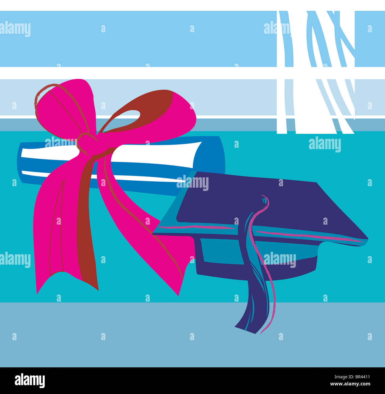 Pink Scroll High Resolution Stock Photography and Images - Alamy