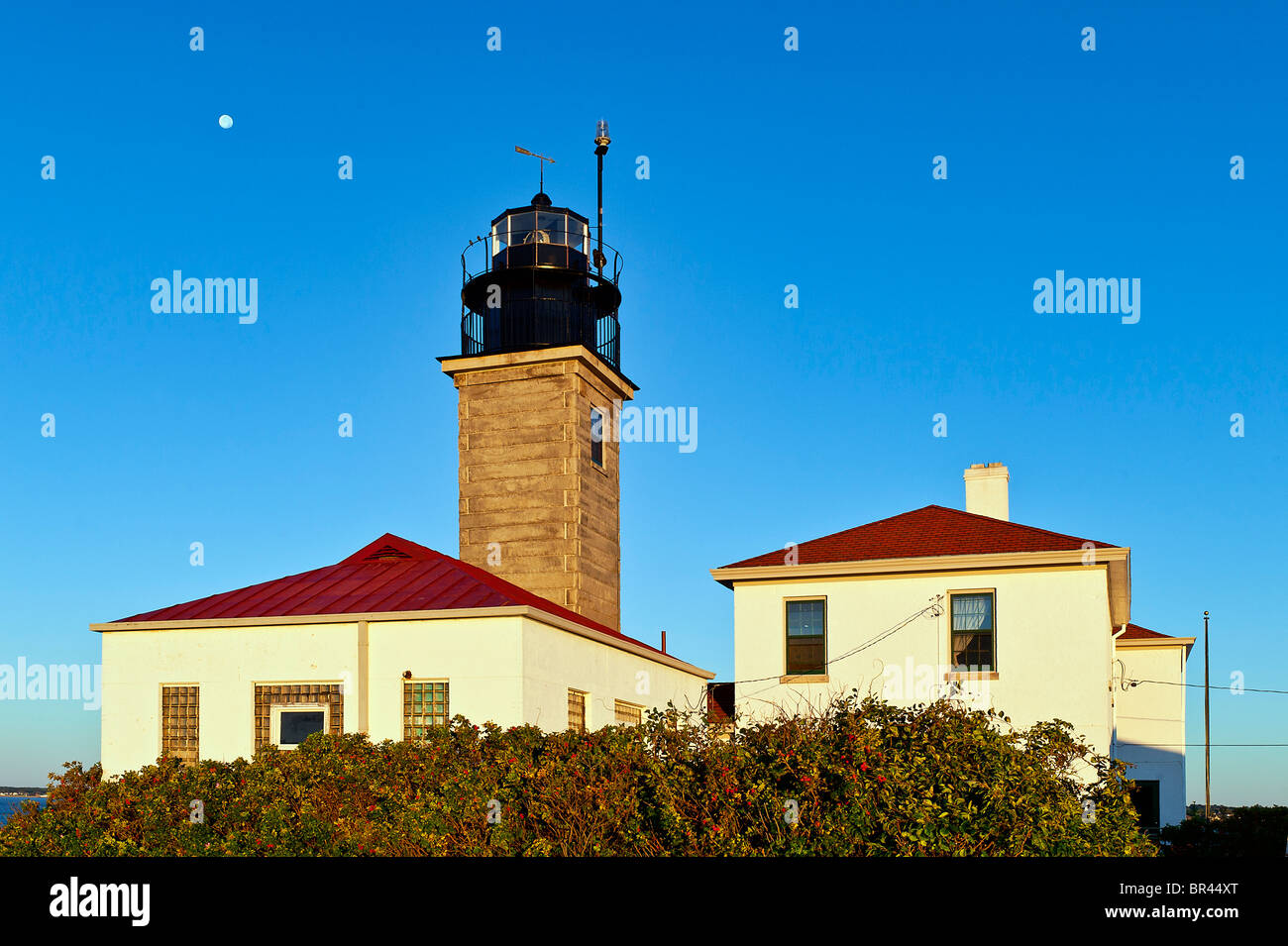 Beavertail lighthouse, Jamestown, Rhode Island, USA Stock Photo - Alamy