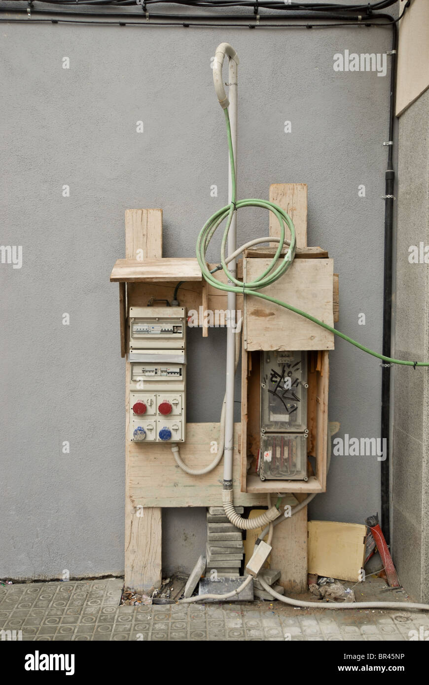 Temporary electrical power supply hi-res stock photography and images ...