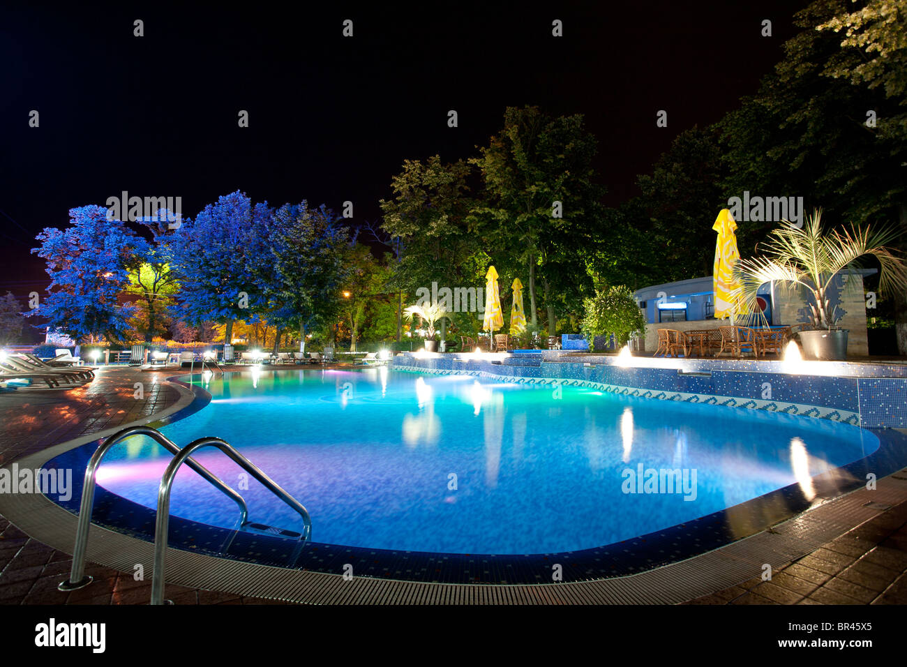 Pool lights hi-res stock photography and images - Alamy