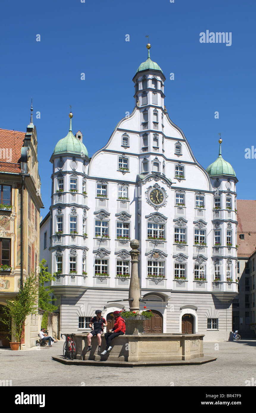 Memmingen town hall hi-res stock photography and images - Alamy