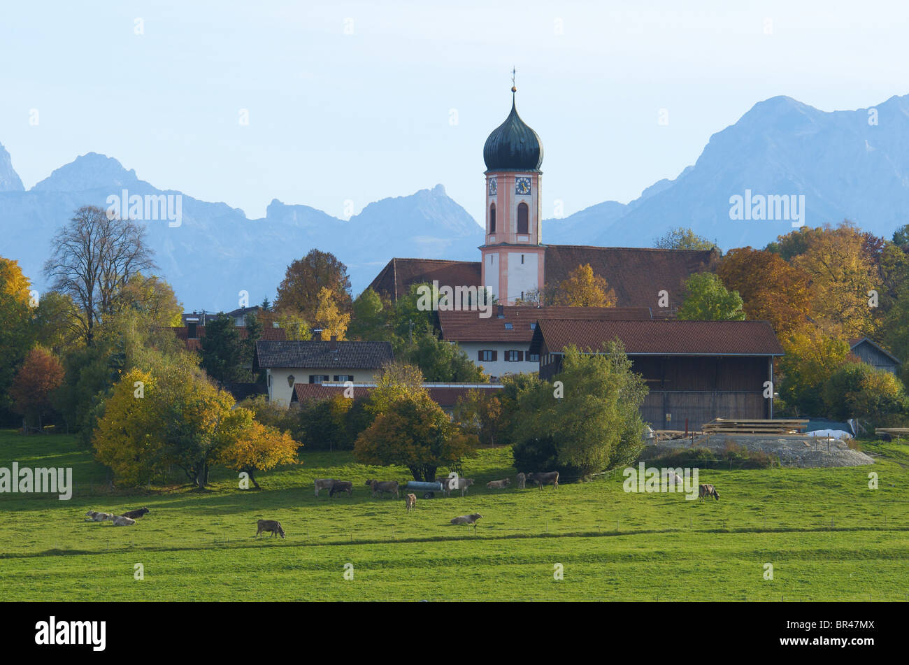 Seeg, Allgaeu, Bavaria, Germany, Europe Stock Photo - Alamy