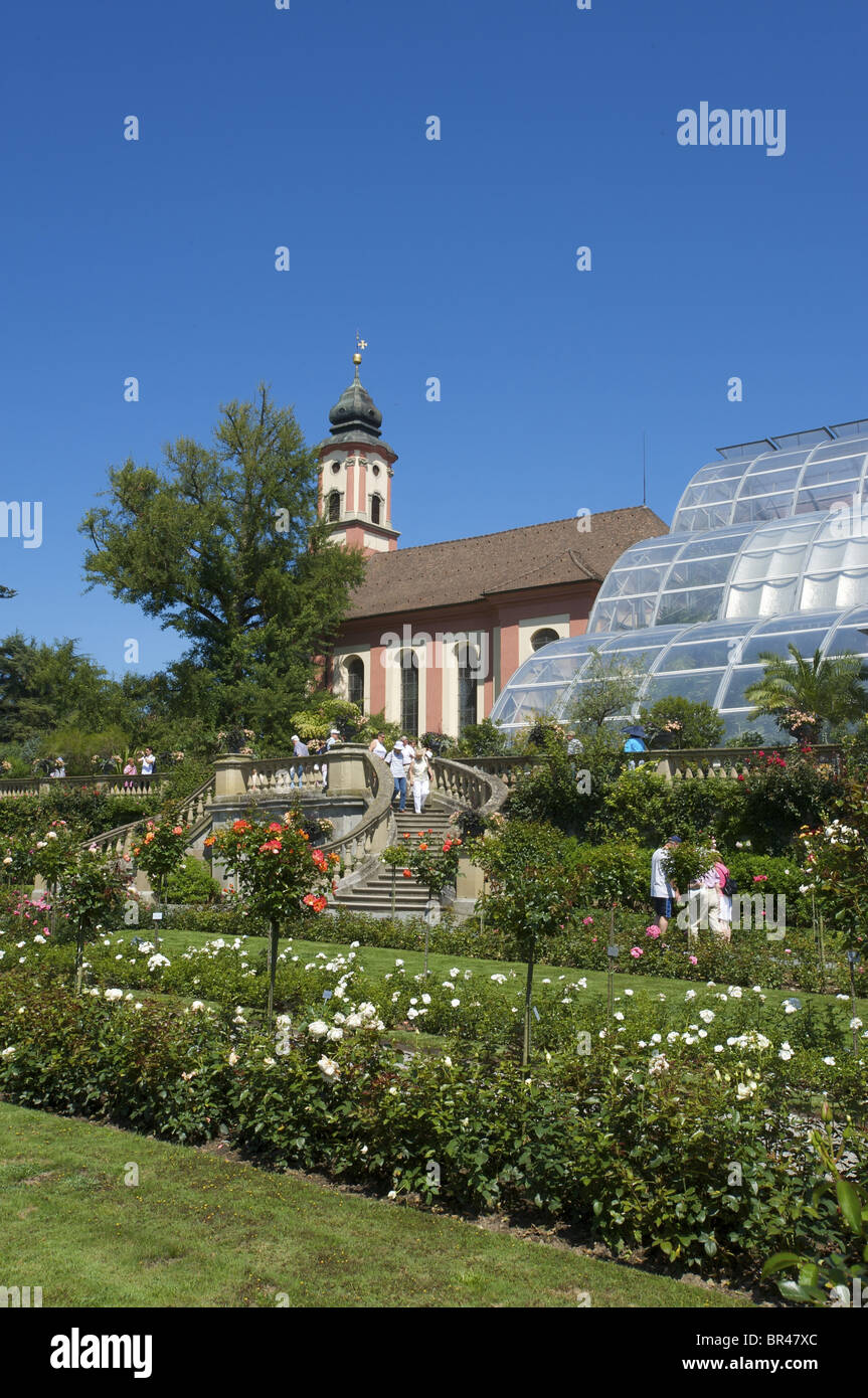 Flower island Mainau, Baden-Wuerttemberg, Germany, Europe Stock Photo ...