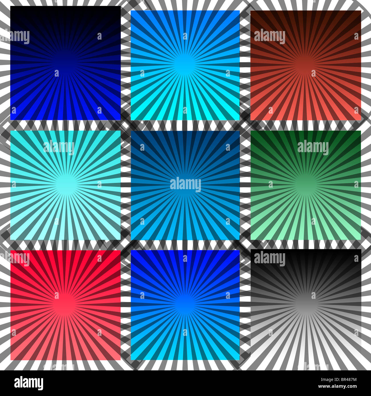 Colorful image with sun beam texture on background Stock Photo - Alamy