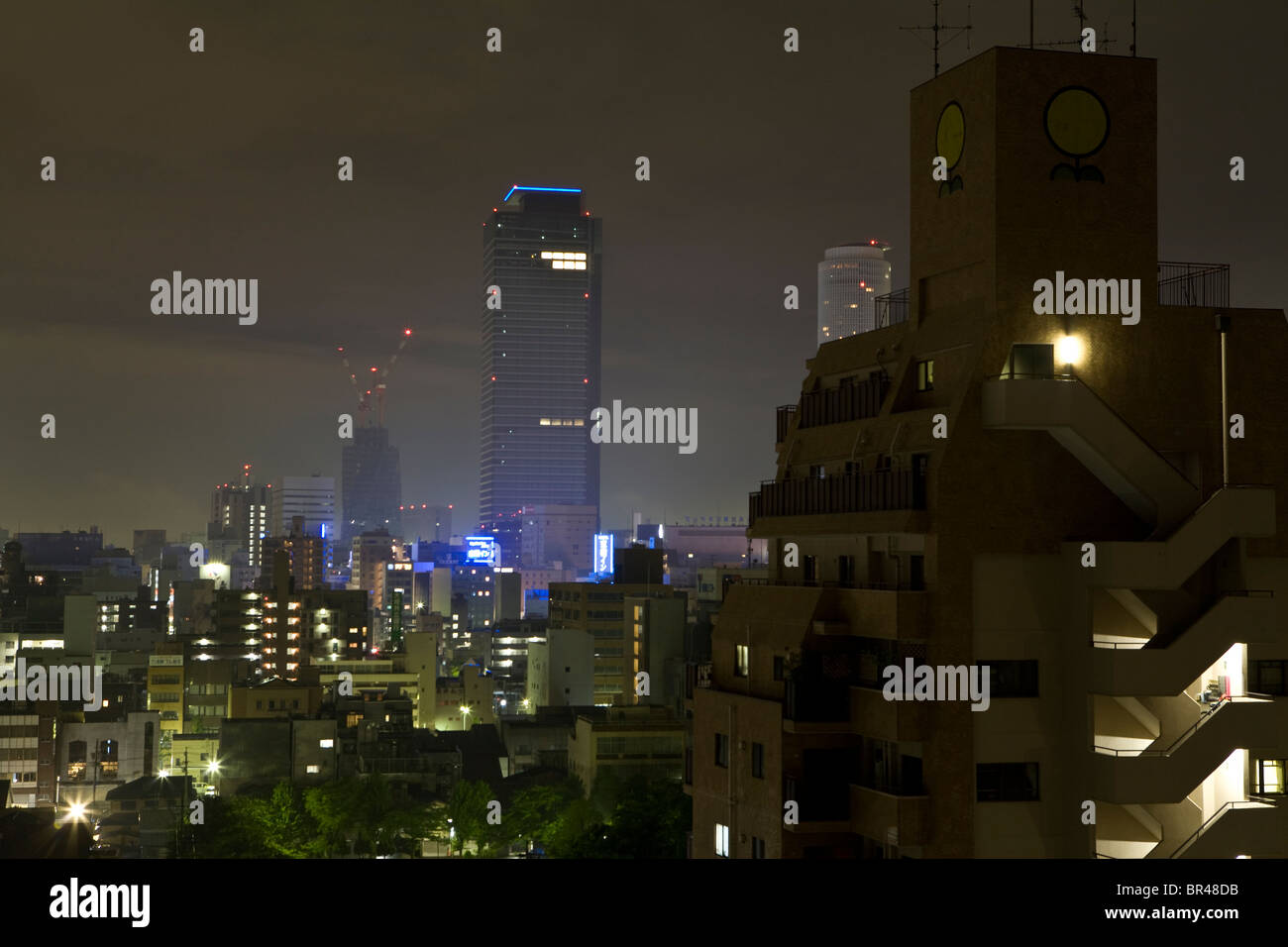 City lights nagoya hi-res stock photography and images - Alamy