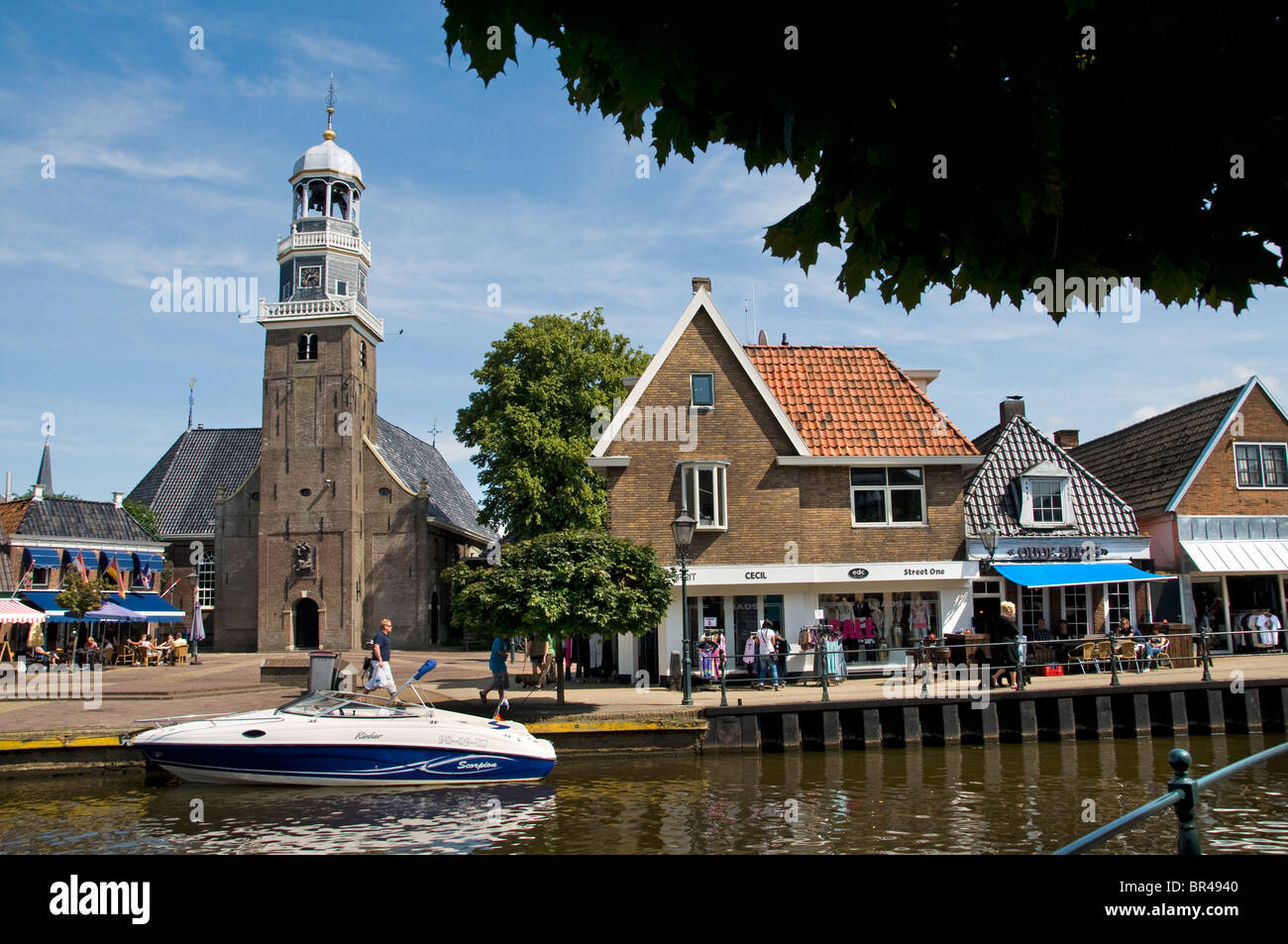Lemmer Friesland Port Harbor town City Netherlands Stock Photo - Alamy