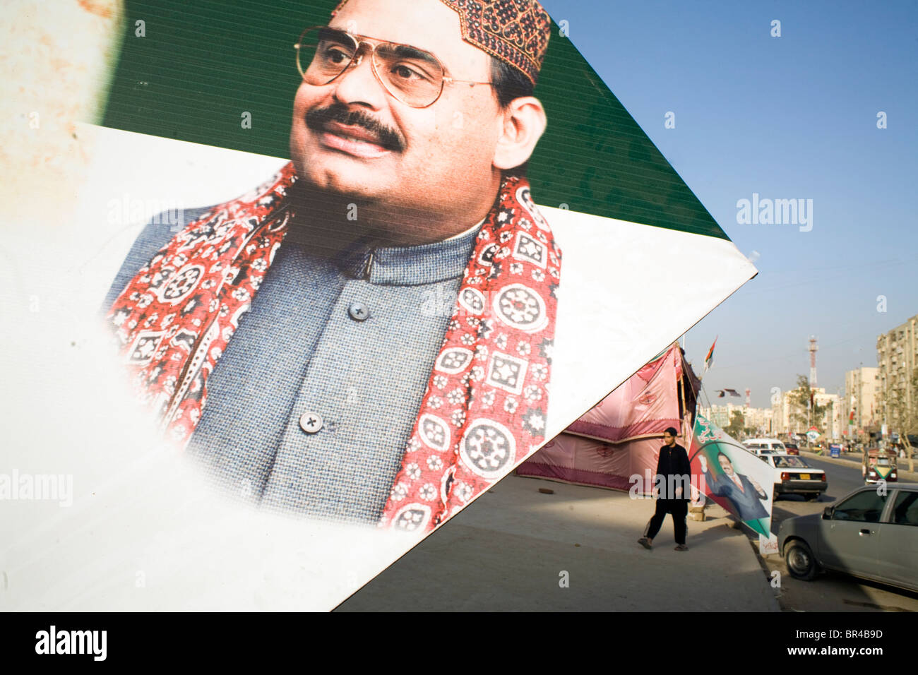 An election poster in Karachi, Pakistan Stock Photo - Alamy