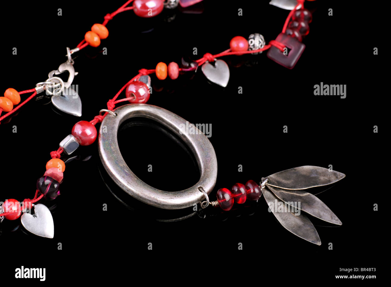 handcafted native american style necklace Stock Photo - Alamy