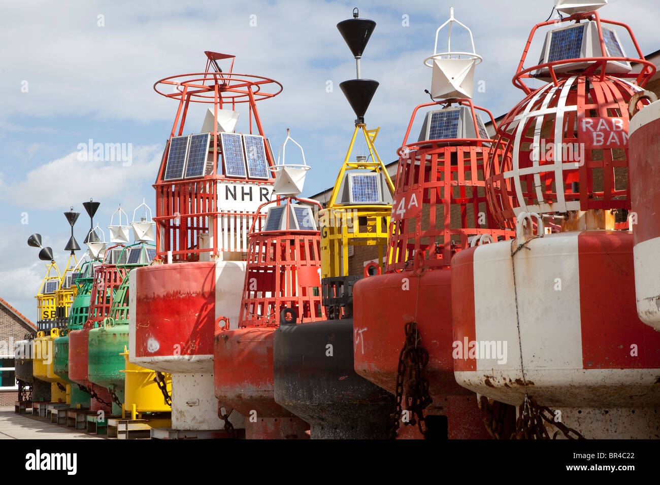 Buoys in harbour hi-res stock photography and images - Alamy
