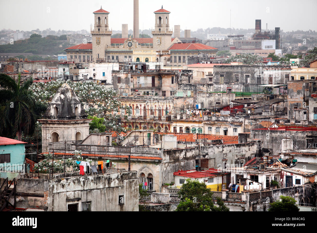 Rooftops in Havana, Cuba Stock Photo - Alamy